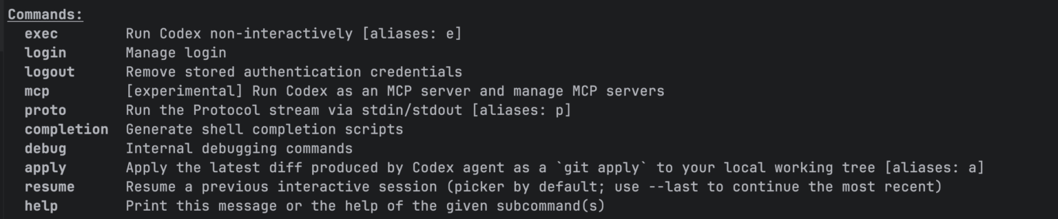 Codex CLIにresumeが来た。-continueとともに解説v0.30.0 - メシのタネ